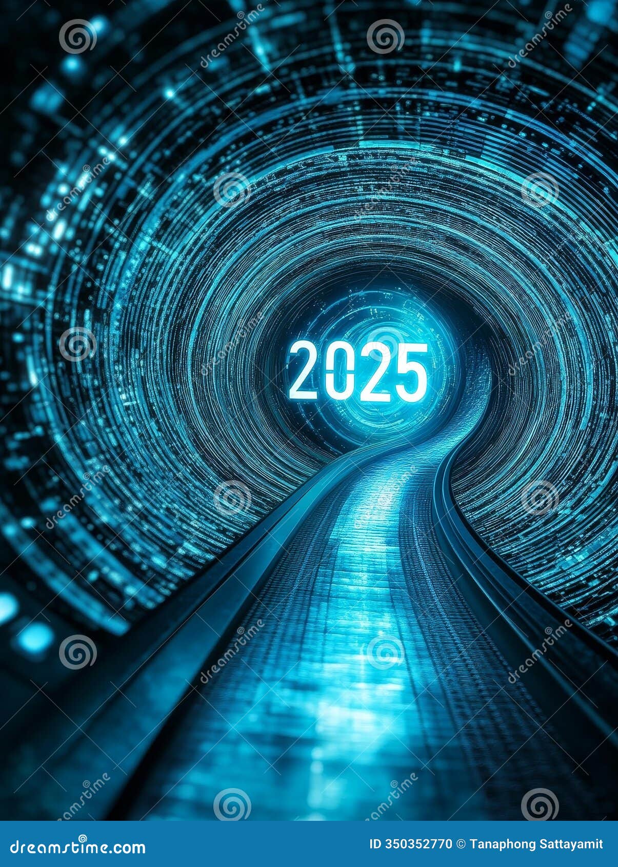 Stepping into 2025 a Digital Journey Future Technology Progress ...