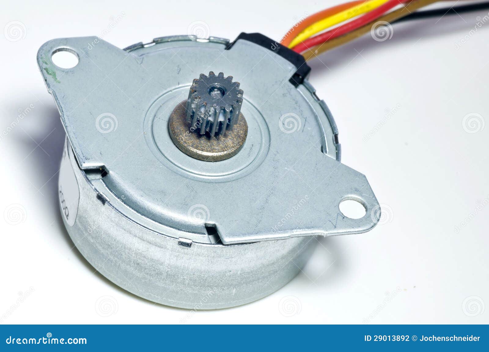 Stepping Motor of a Scanner Stock Photo - Image of gearwheel, motion ...