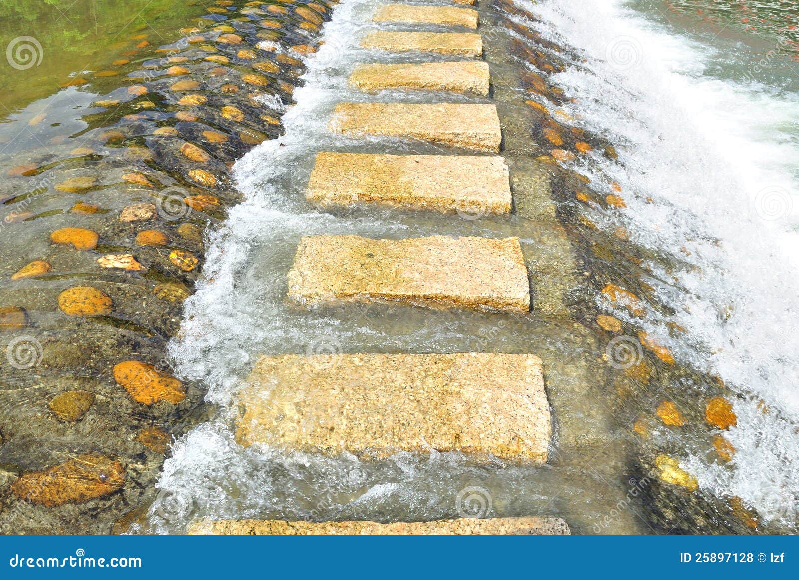 Stepping stone stock photo. Image of outdoor, fall, flow - 25897128