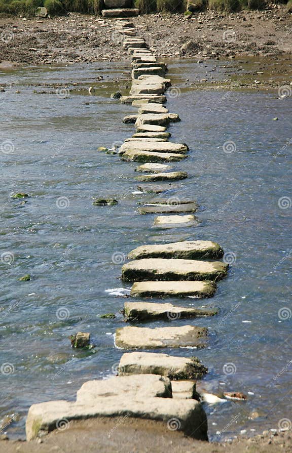 Stepping Stones stock image. Image of nature, crossing - 10106167