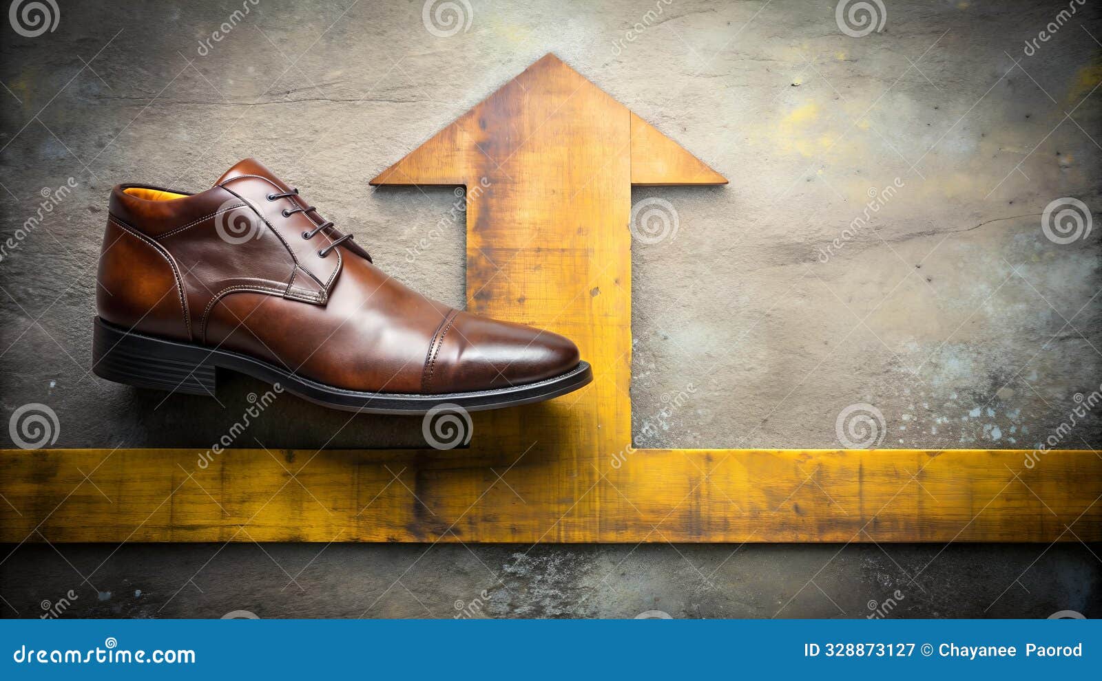 3d Man Stepping Up On Success Bar Chart Royalty-Free Cartoon ...