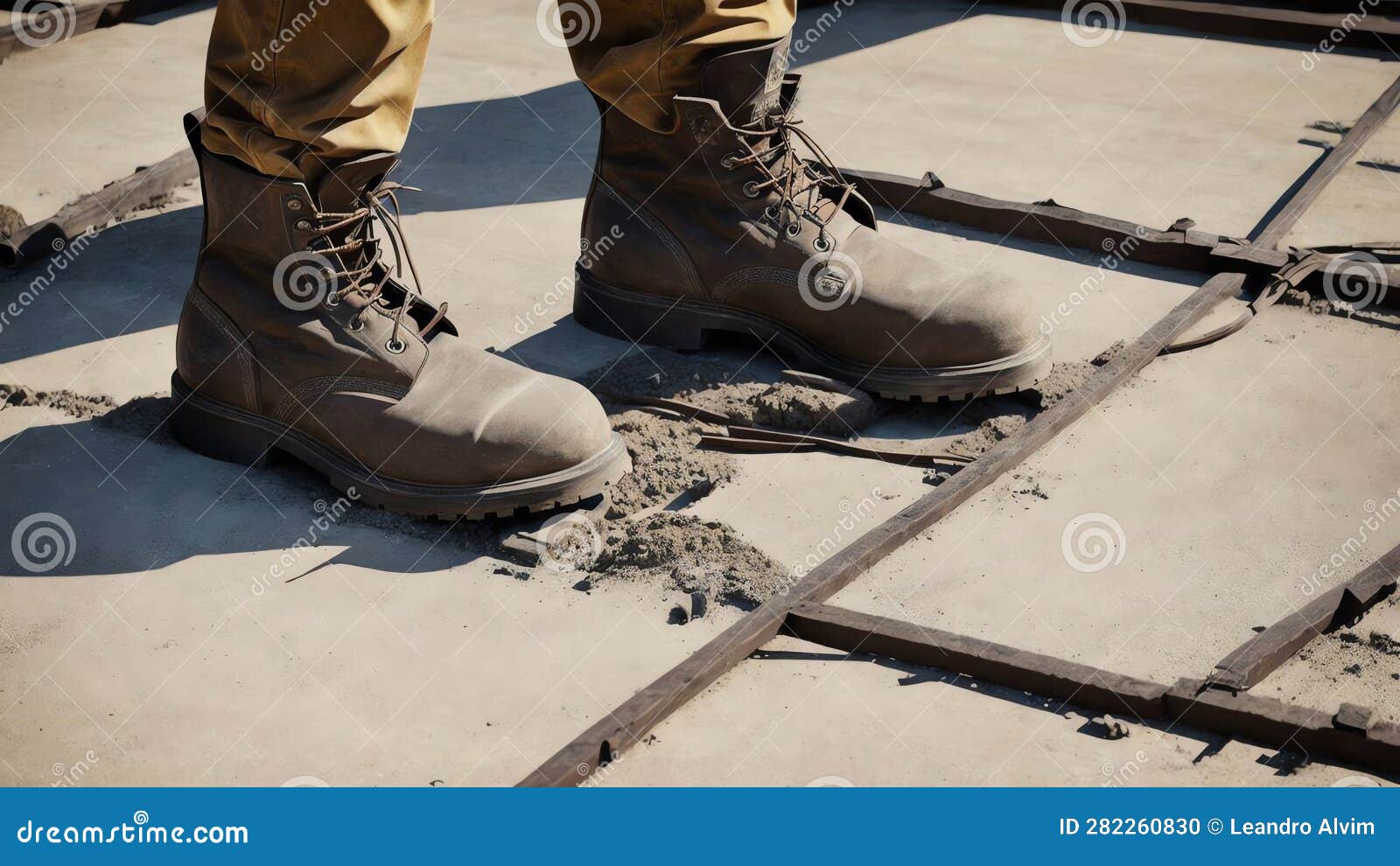 Stepping Towards Progress Labor Day Tribute To Construction Workers.AI ...