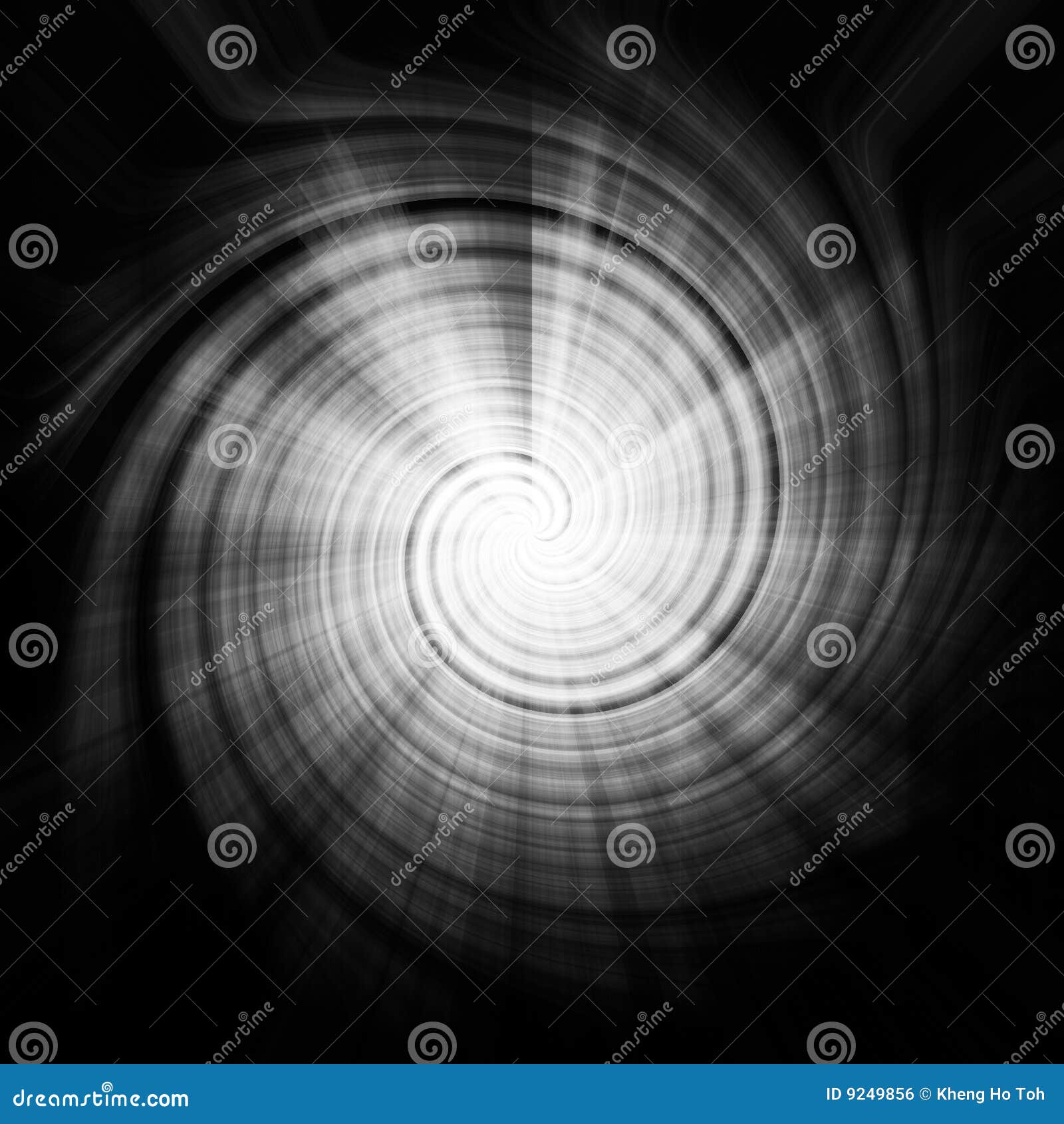 Stepping into the White Light Portal Stock Illustration - Illustration ...