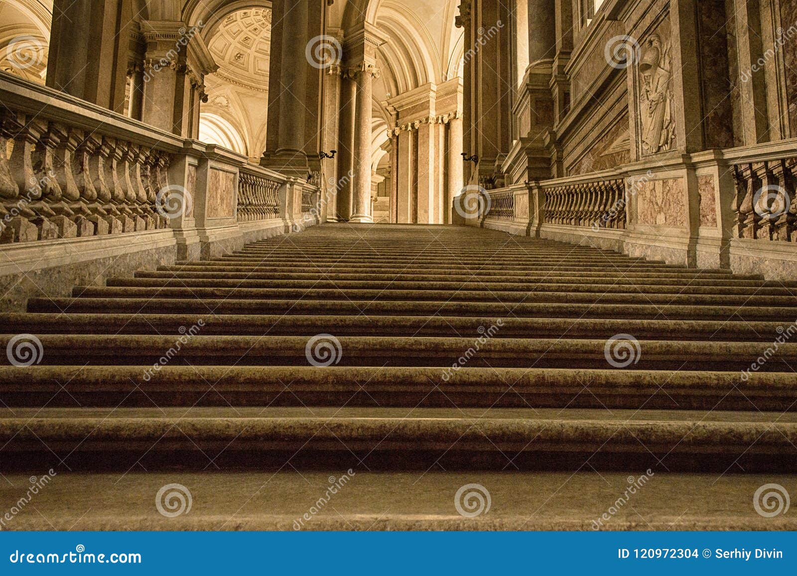 Steps of an Ancient Staircase Stock Photo - Image of staircase, luxury ...