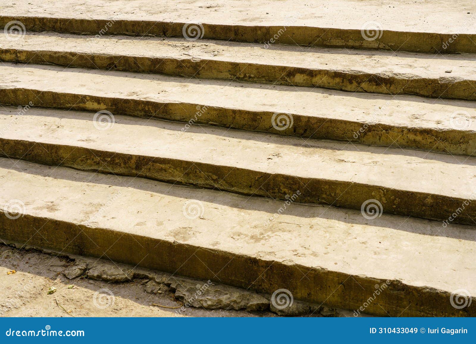 Steps, Barrier Environment in the City. Background with Selective Focus ...