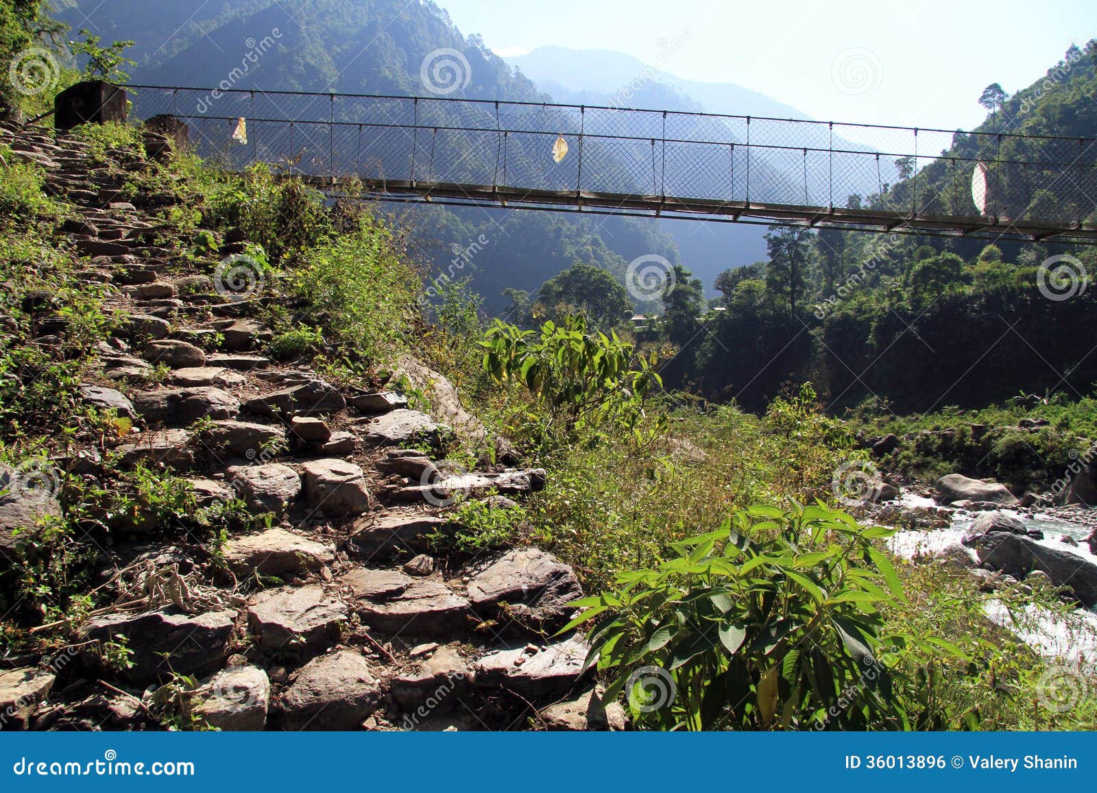 Steps and bridge stock photo. Image of single, remote - 36013896