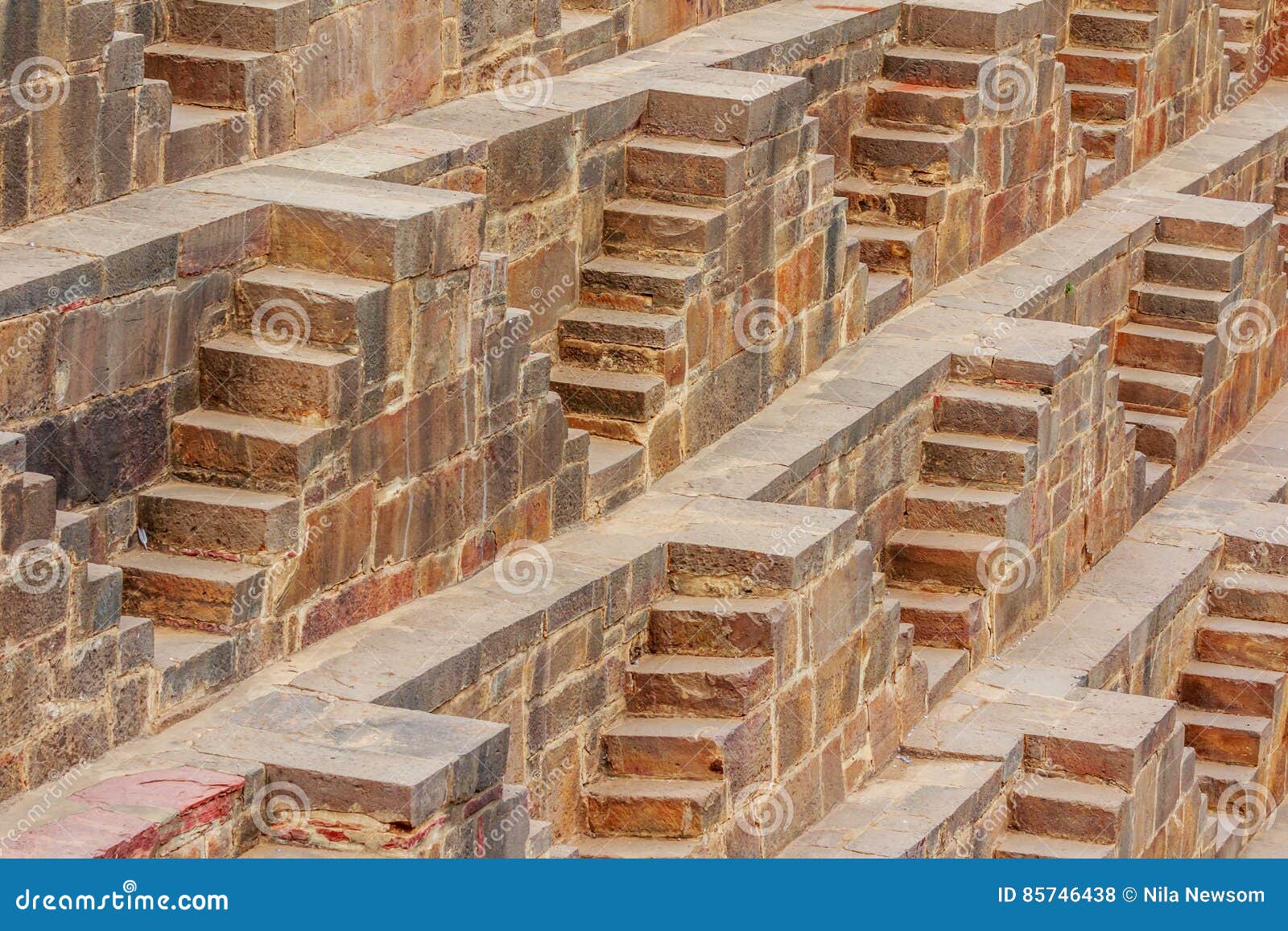 Steps at Chand Baori stock photo. Image of chand, ancient - 85746438
