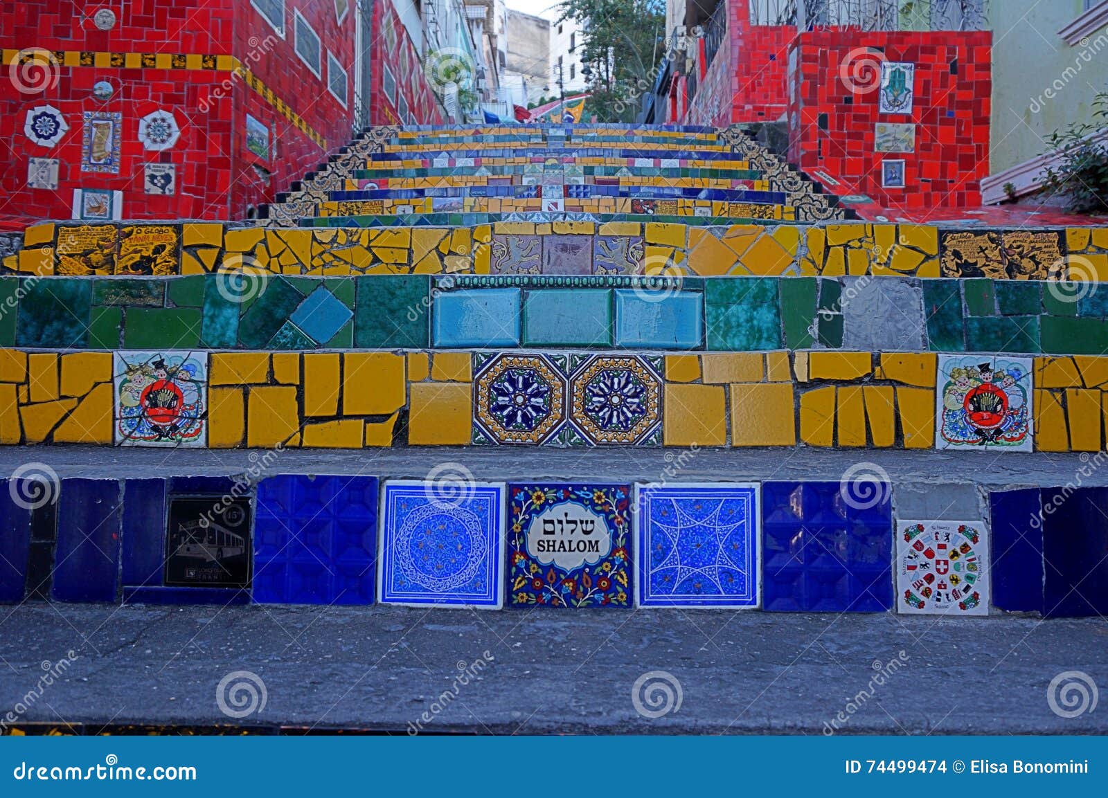 Steps and colors stock photo. Image of brasil, brazil - 74499474