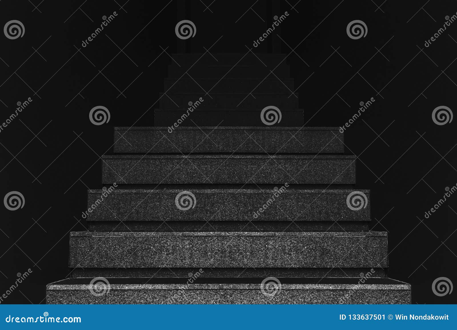 Steps in the dark stock image. Image of stairs, abstract - 133637501
