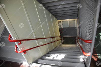 Steps going down stock image. Image of stairs, education - 14063193