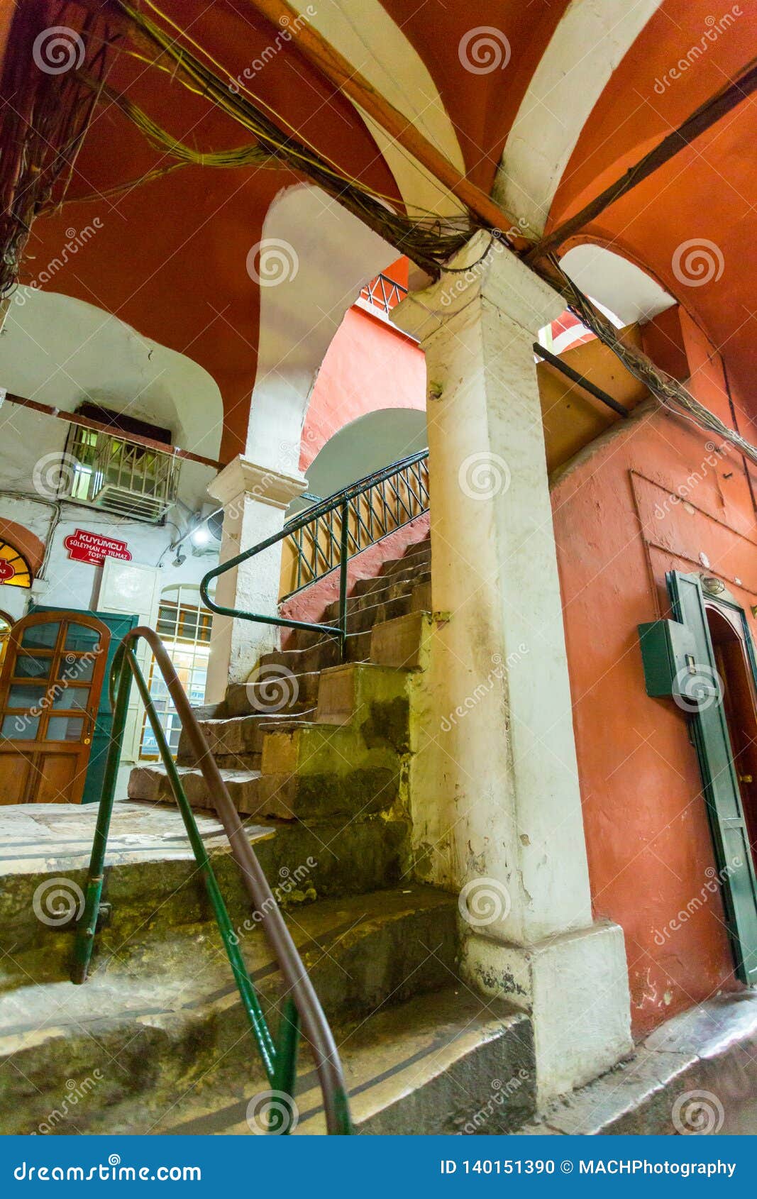Steps in the Grand Bazaar editorial image. Image of pillar - 140151390
