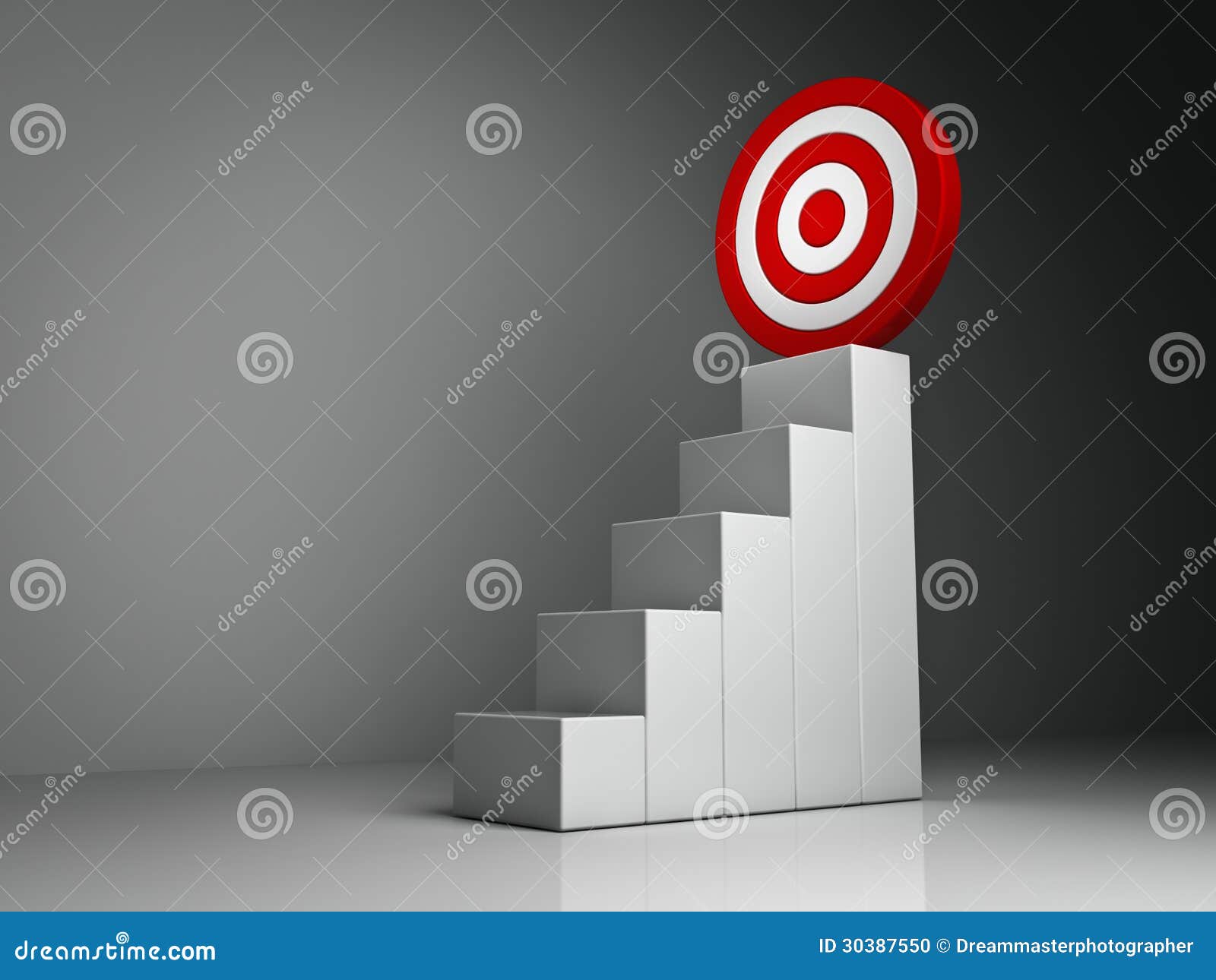 Steps To Target Infographic Template. Can Be Used For Workflow, Layout ...