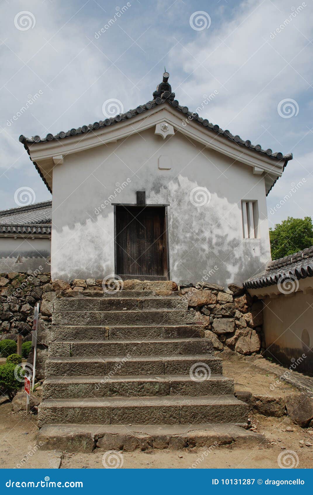 Steps at Himeji Castle stock image. Image of famous, world - 10131287