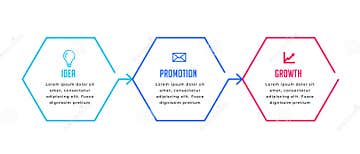 3 Steps Infographic Process Chart Template for Business Visualizing ...