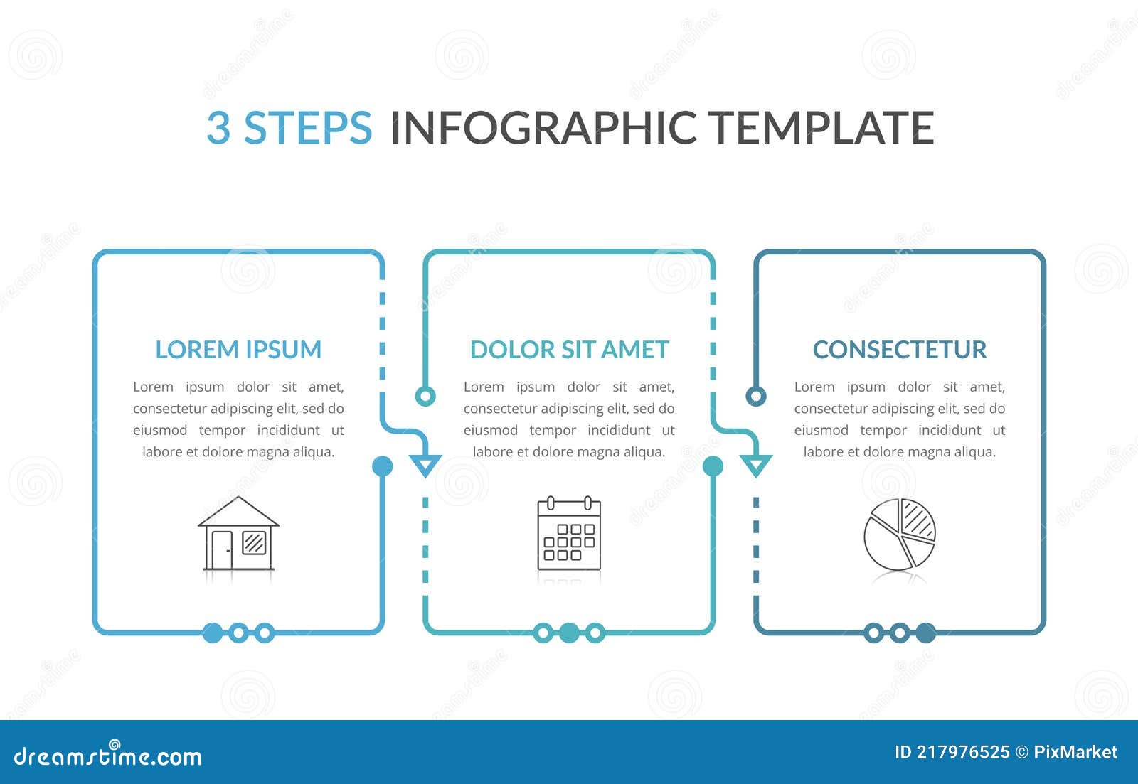 Three Part Cycle Diagram Cartoon Vector | CartoonDealer.com #53987147