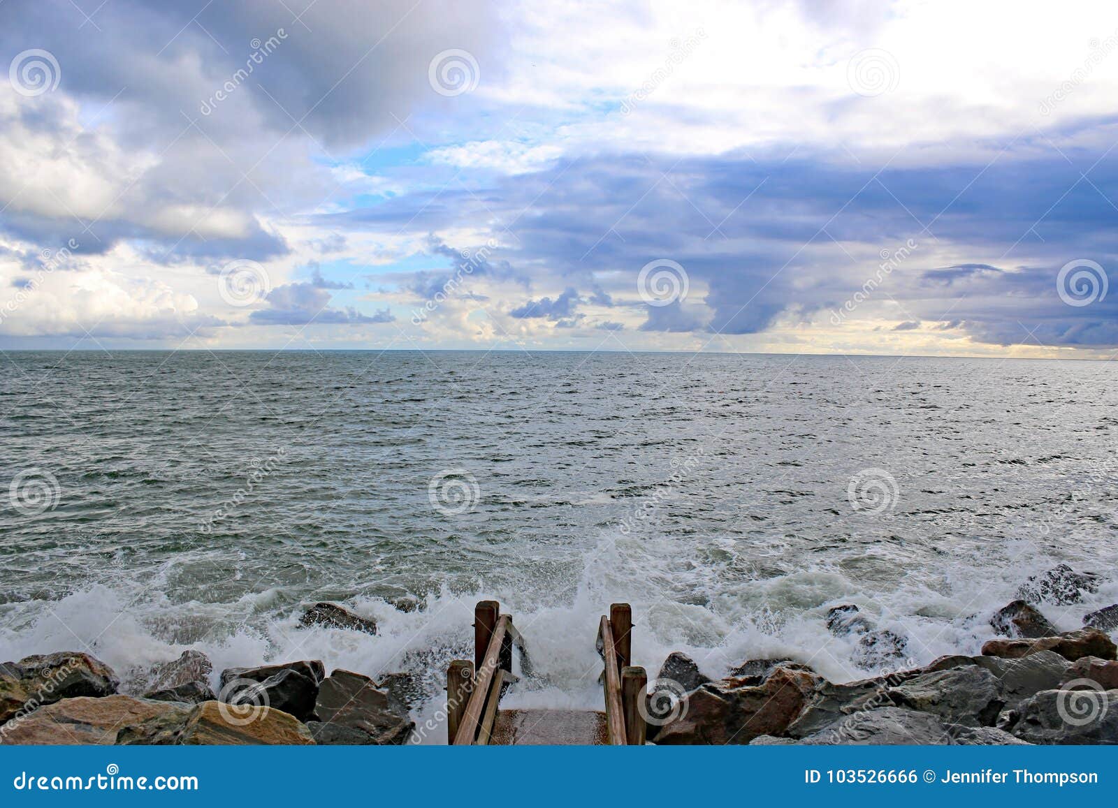 Steps into the sea stock photo. Image of devon, start - 103526666