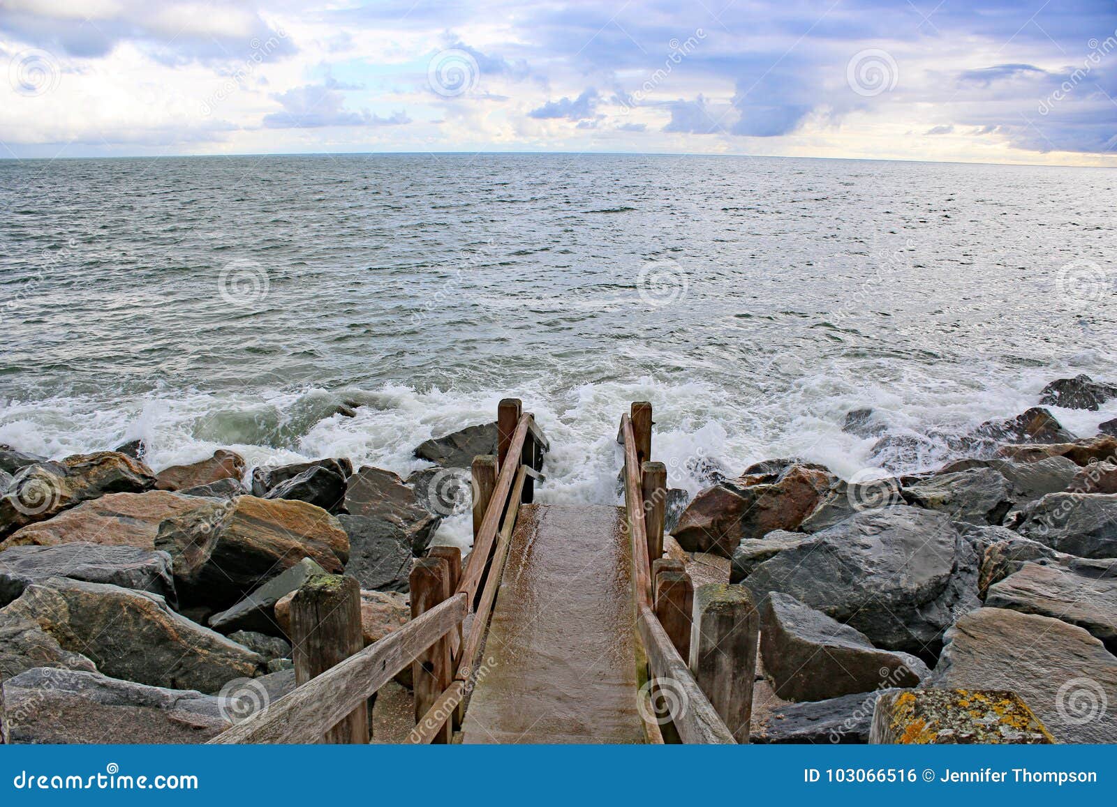 Steps into the sea stock photo. Image of start, point - 103066516