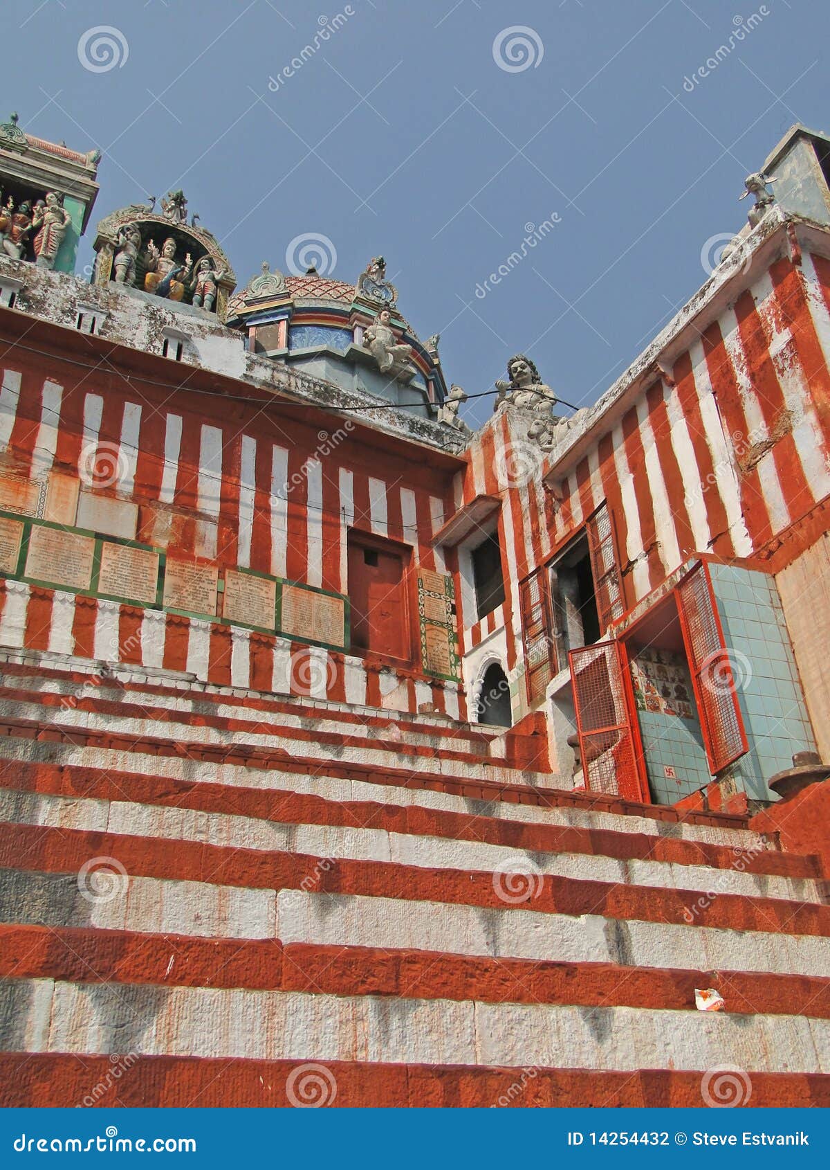 Steps Leading Up To Shiva Temple Stock Photo - Image of temple, steps ...