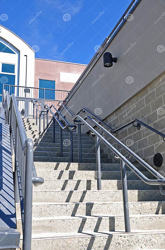 Steps Leading Upwards into a Building Stock Photo - Image of marble ...