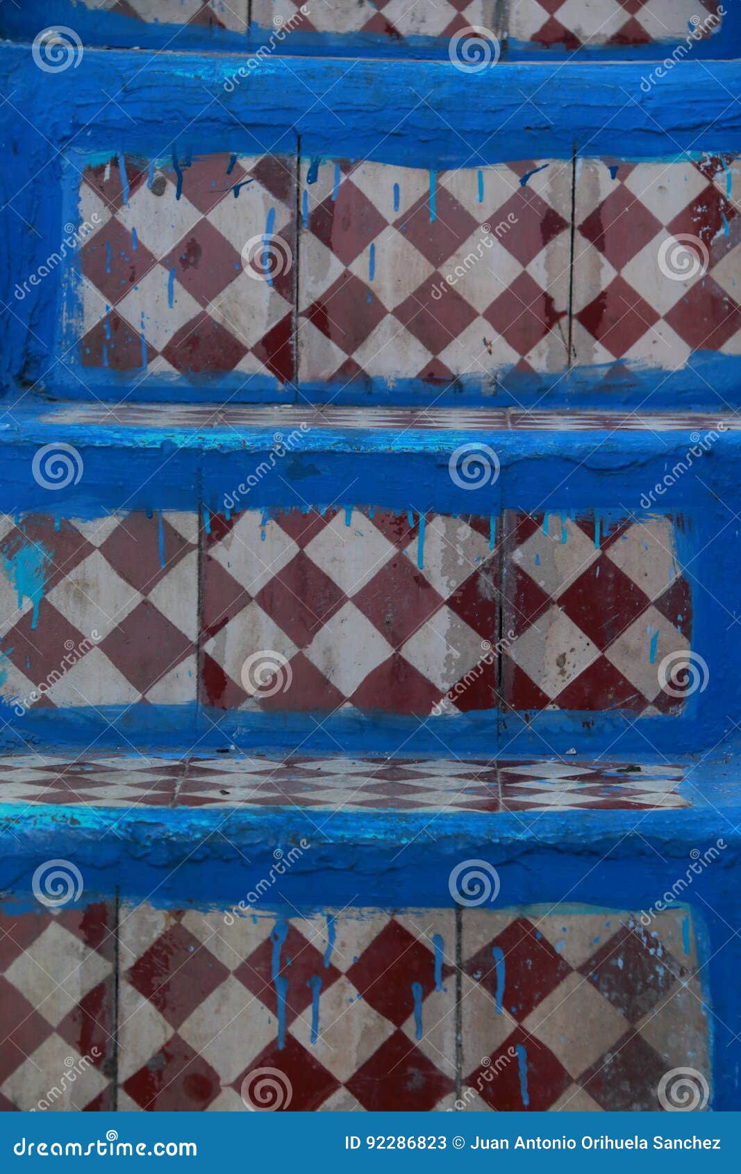 Steps made with tiles stock image. Image of texture, style - 92286823