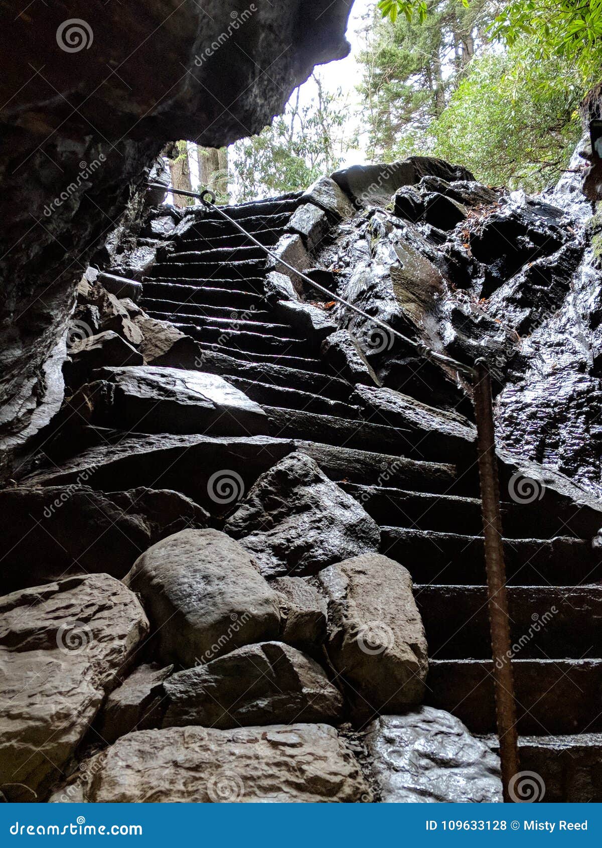 Rock Steps in the Mountains Stock Photo - Image of mountain, mountains ...