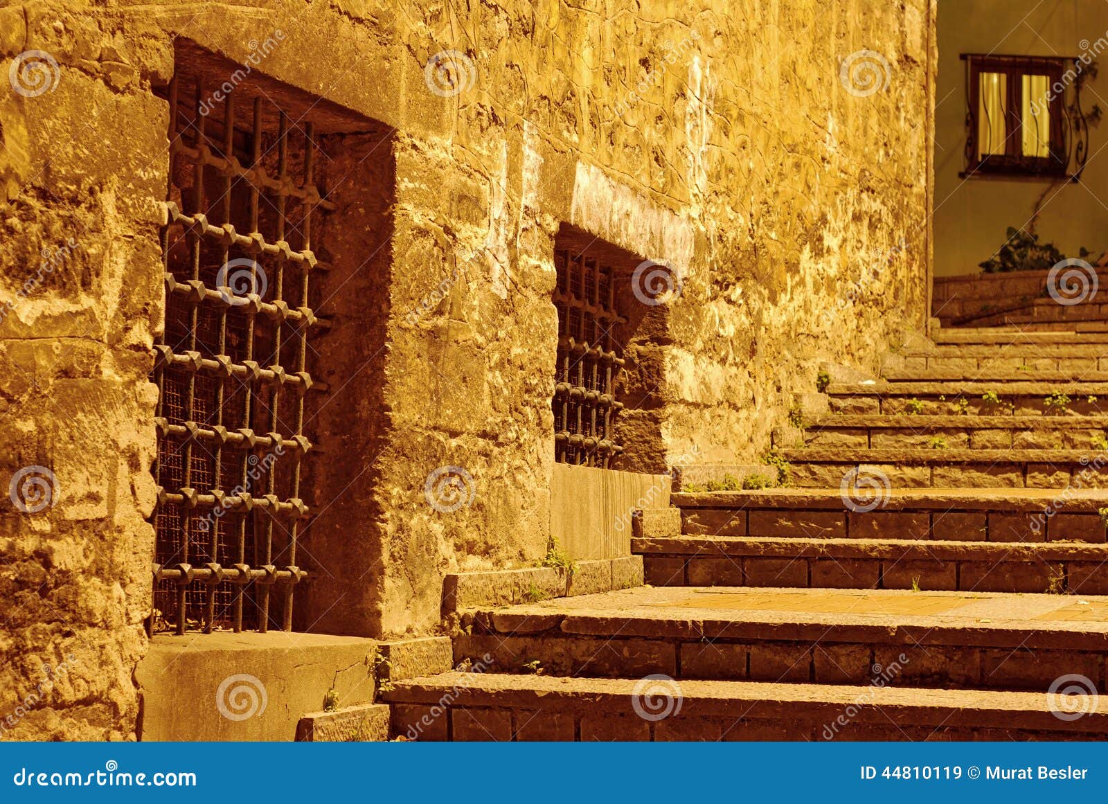 Steps at night stock image. Image of path, pavement, city - 44810119
