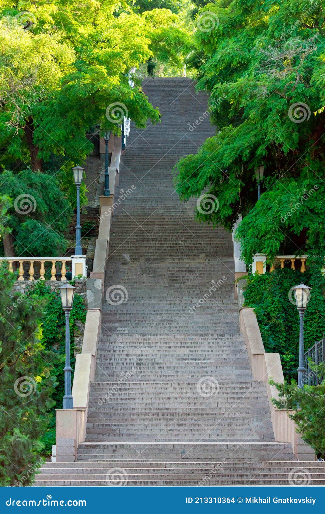 Steps in the Park. a Hard Path Ahead Stock Photo - Image of ...