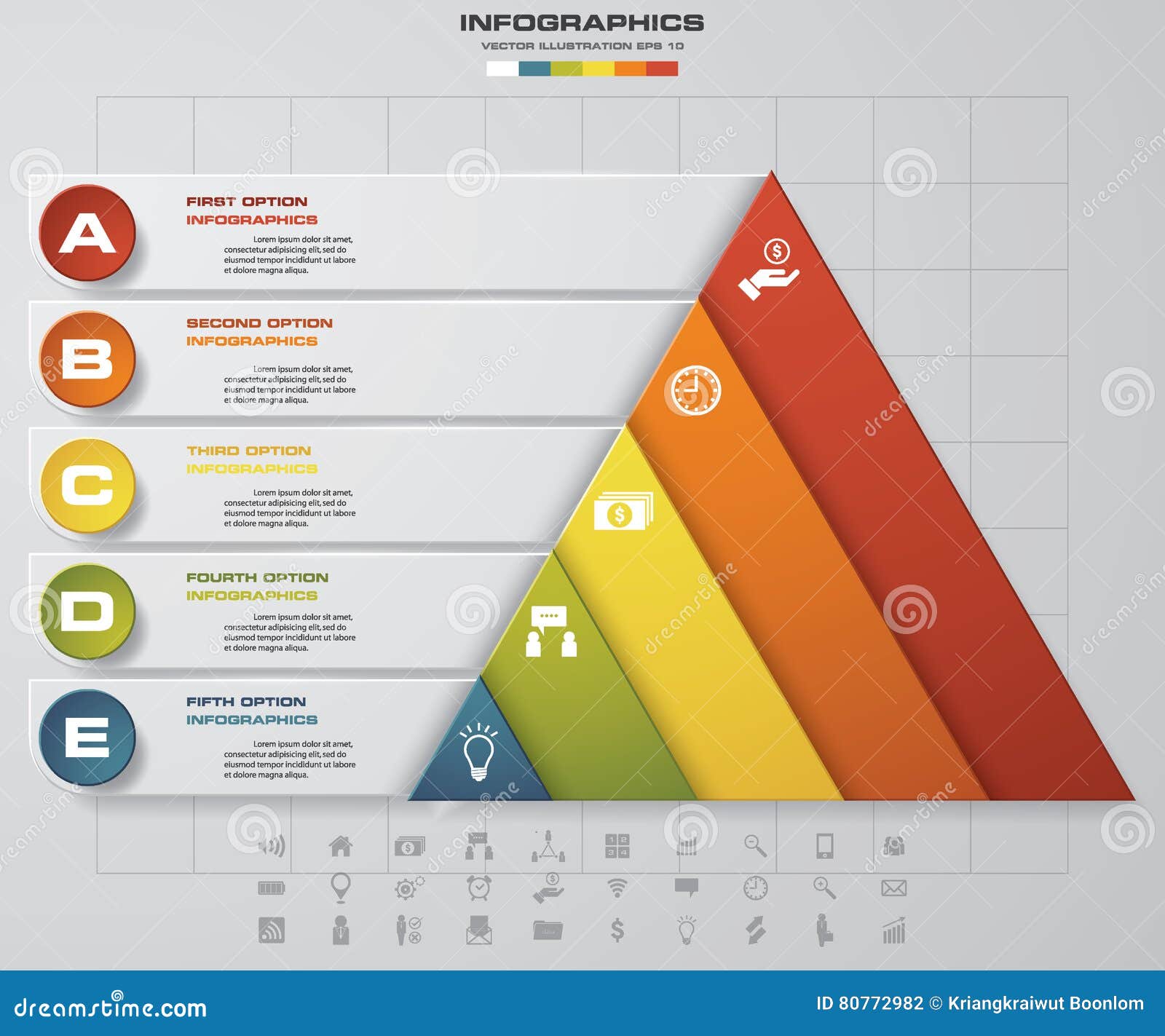 Vector Box Bar Char Background Stock Illustrations – 5 Vector Box Bar ...