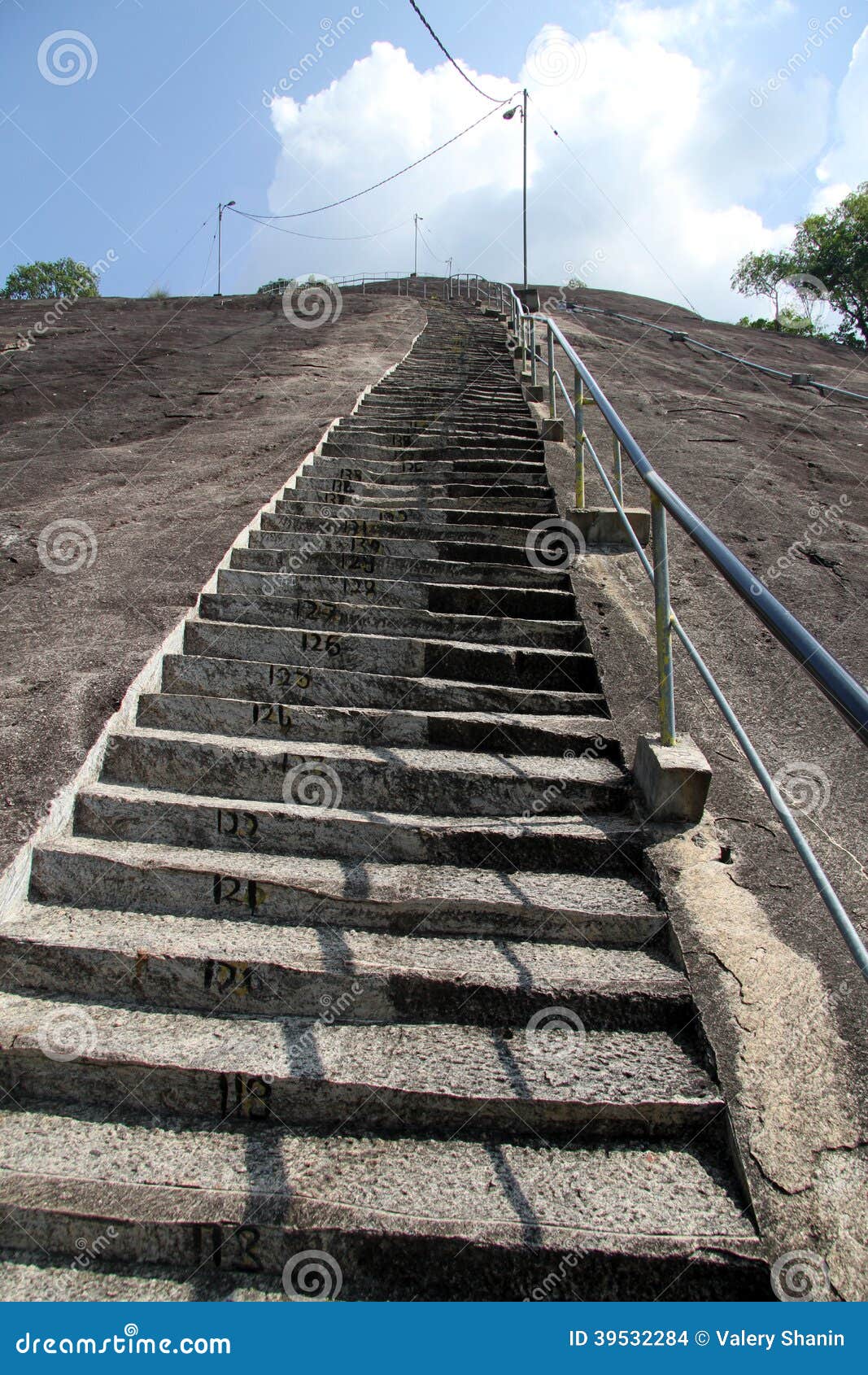 Steps on the rock stock photo. Image of steps, lanka - 39532284