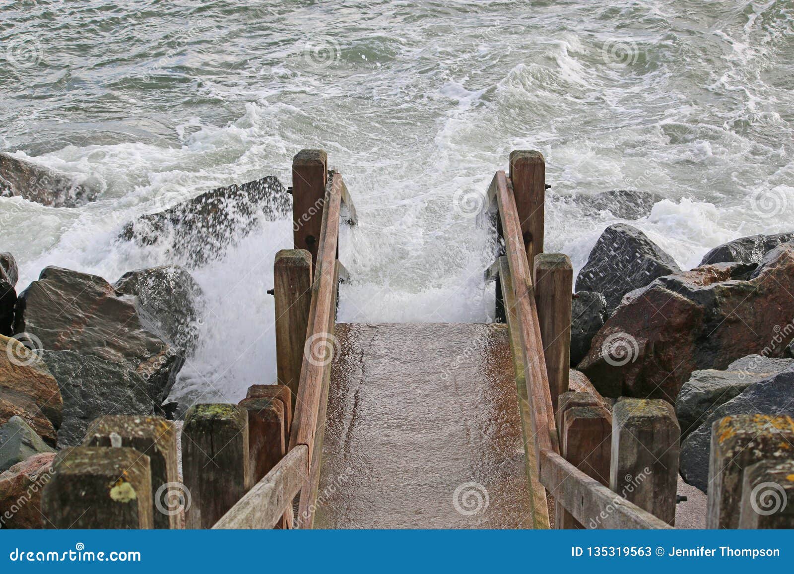 Steps into the sea stock image. Image of coast, cliffs - 135319563