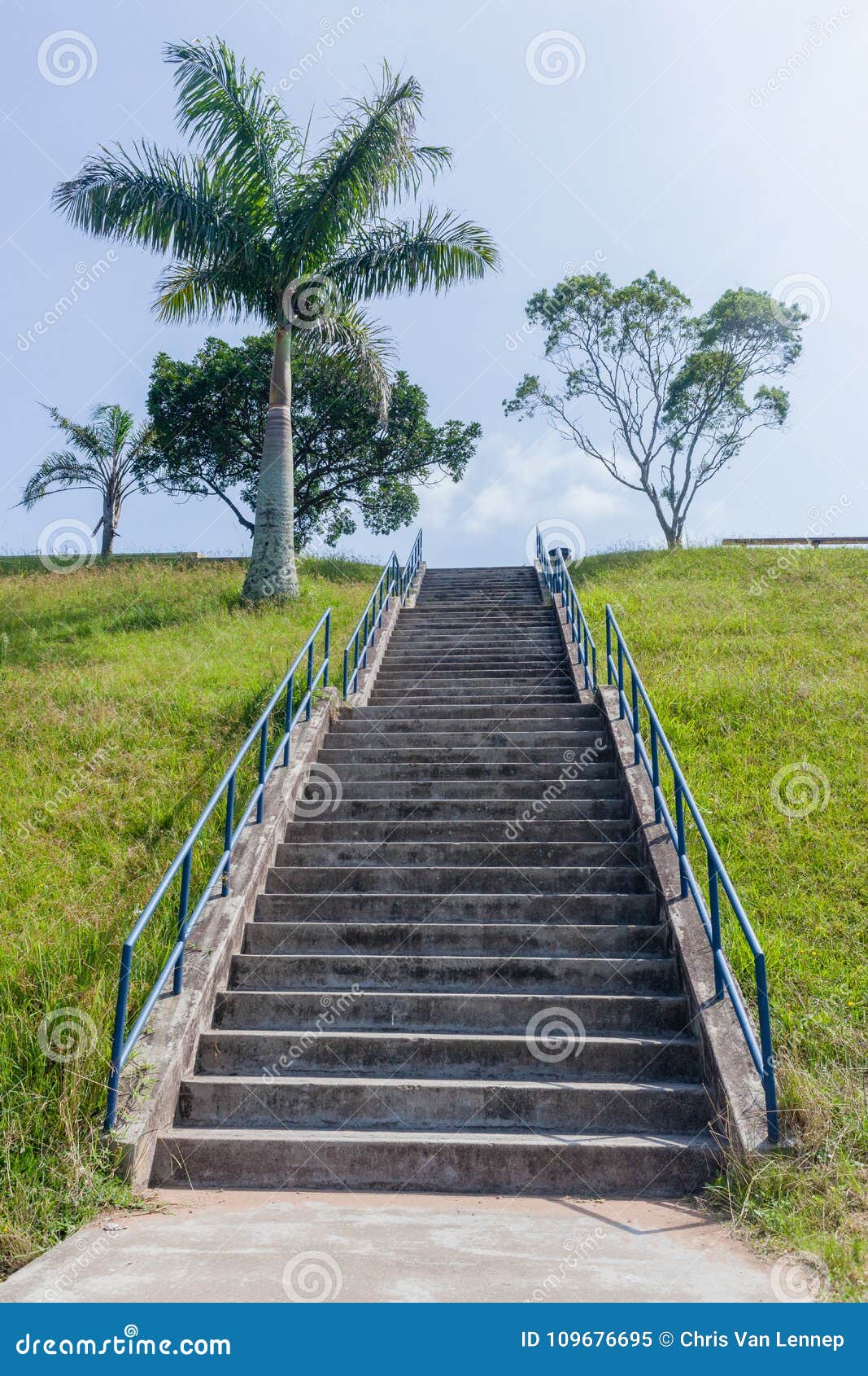 Steps Staircase Hillside stock image. Image of public - 109676695
