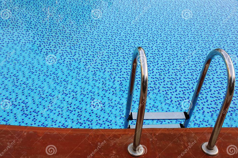 The Steps into a Swimming Pool Stock Photo - Image of summer, cool ...