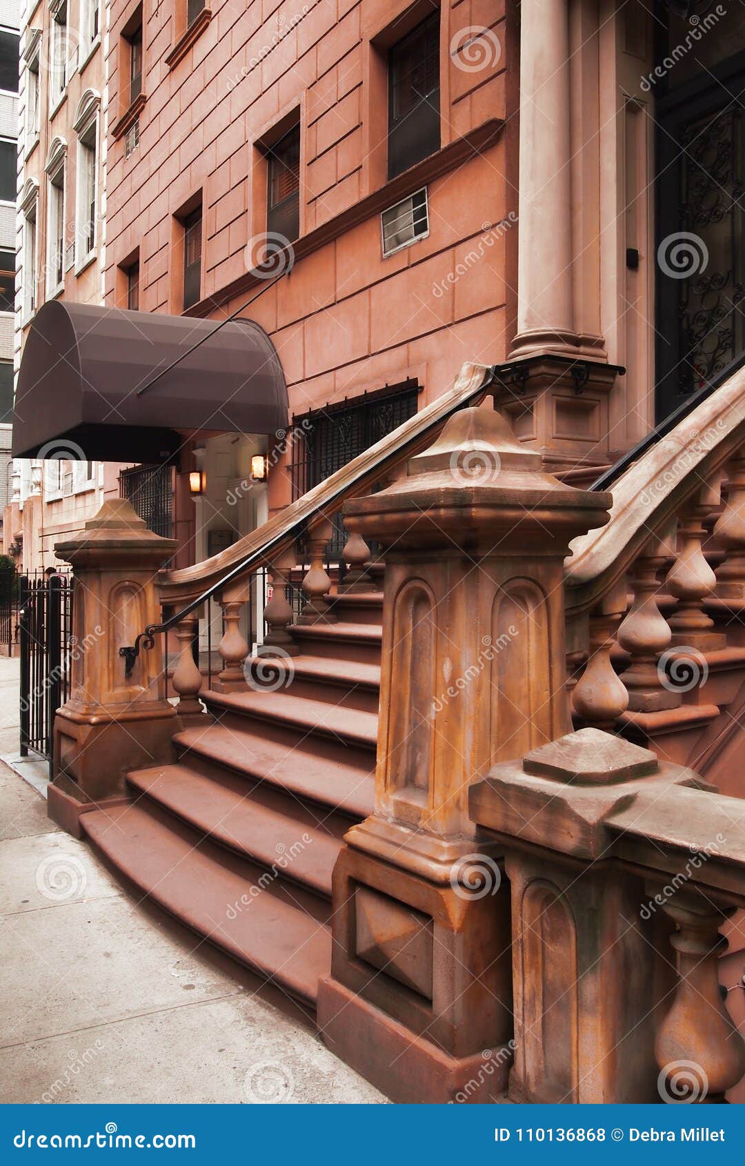 Steps To an Apartment Building Stock Photo - Image of neighborhood ...