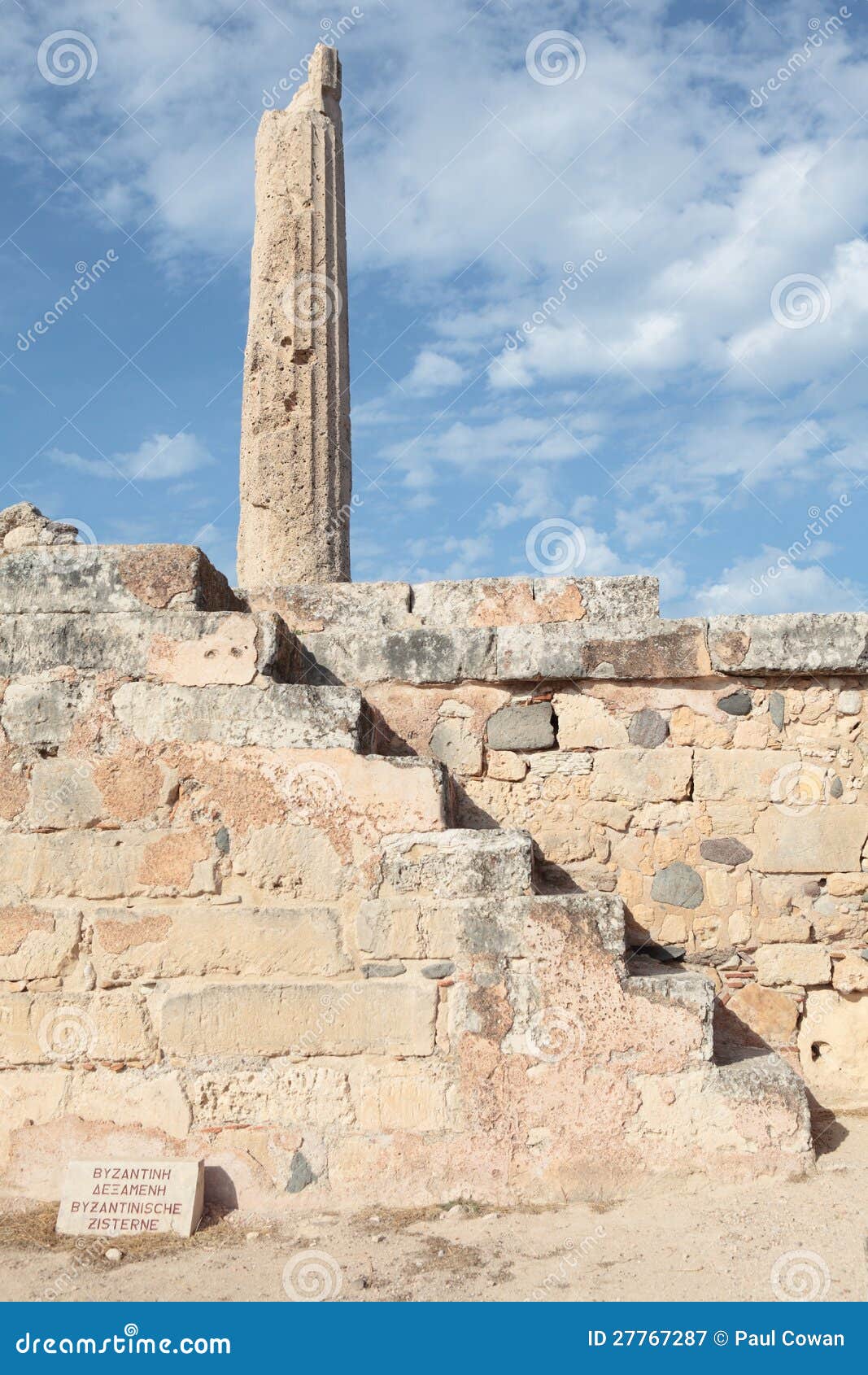 Steps to Apollo column stock image. Image of archaeology - 27767287
