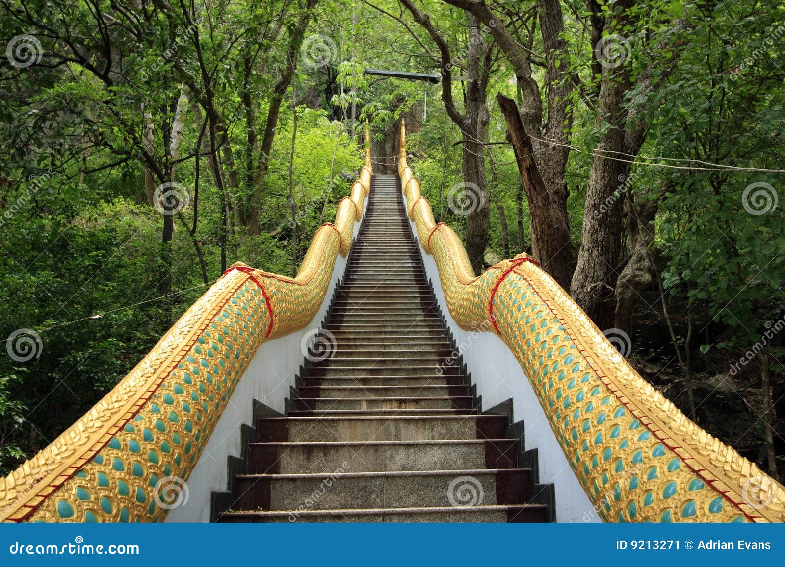Steps to cha am temple stock image. Image of thai, thailand - 9213271