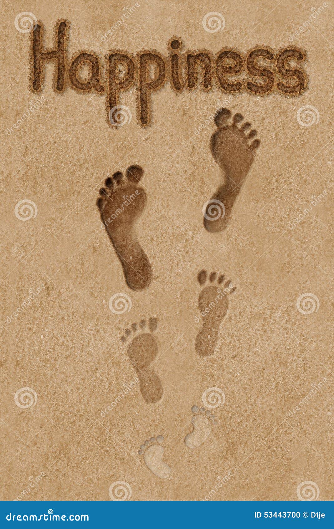 Steps To Happiness. Concept Illustration. Stock Illustration ...