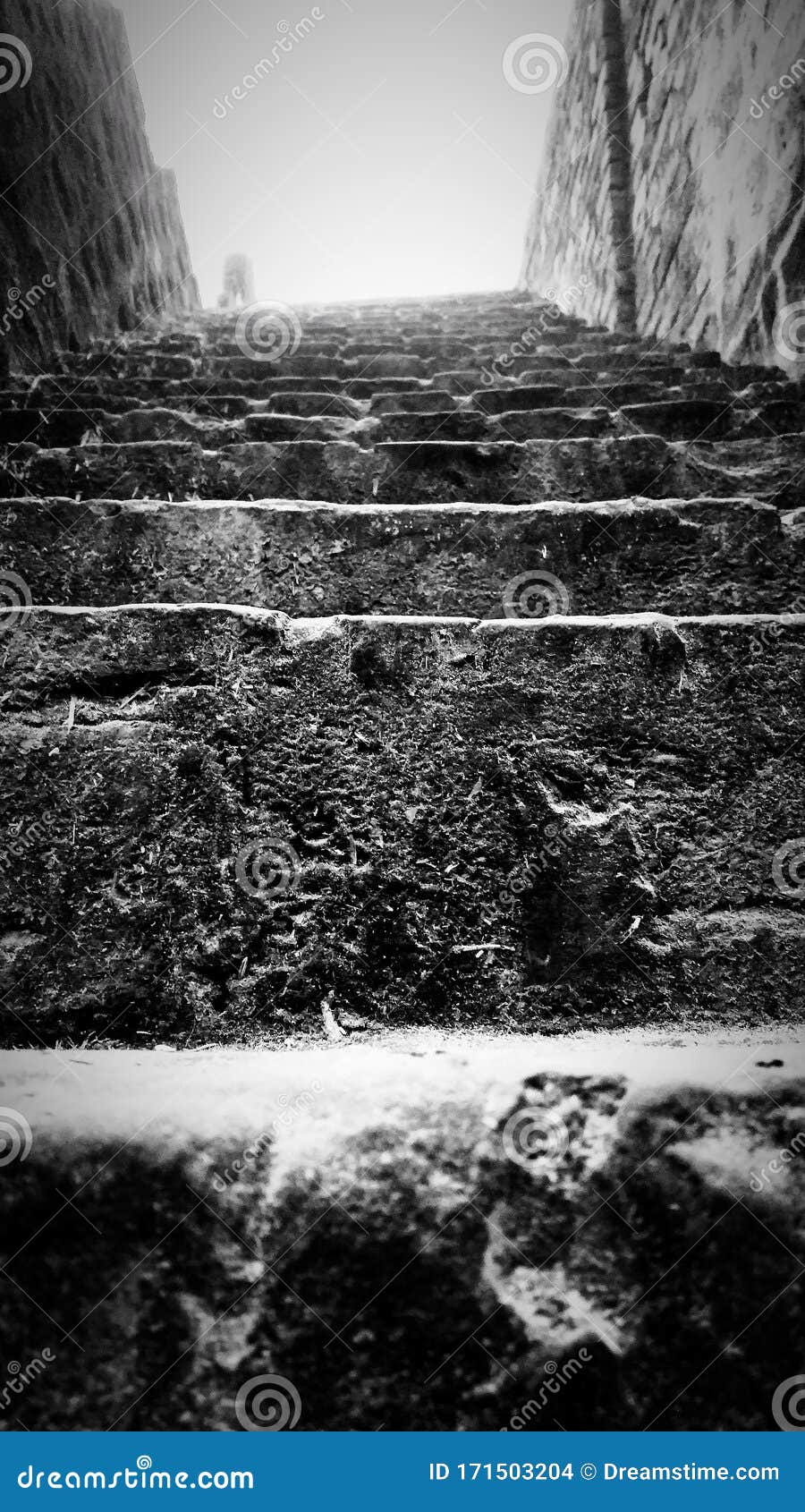 Steps To Hell -first and Last Steps of Lifes Stock Photo - Image of ...