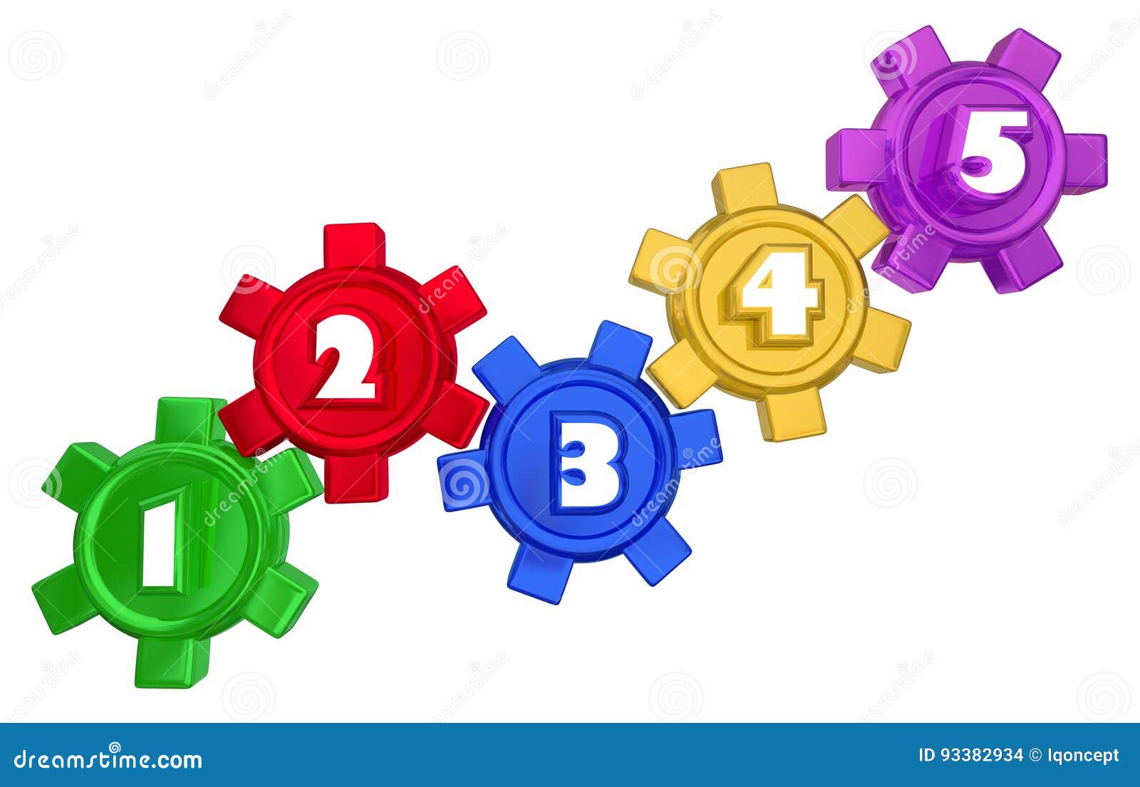 Process System 3d Words Instructions Steps Procedure Stock Photo ...