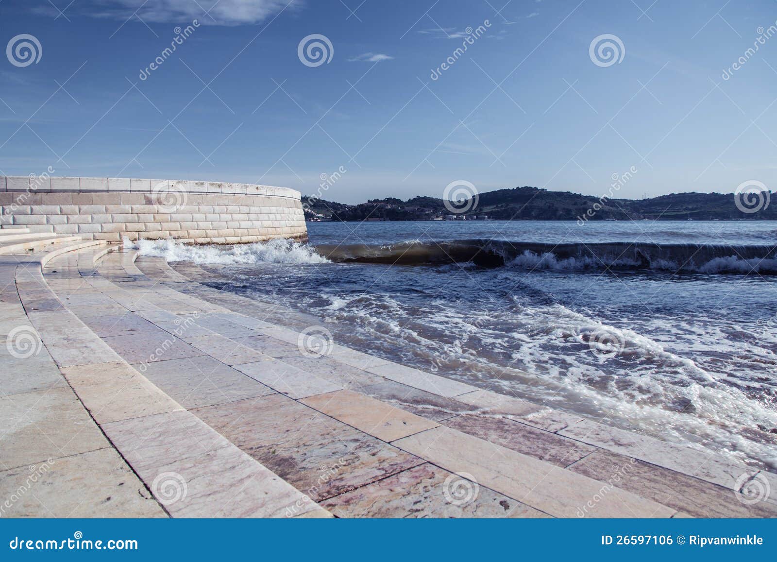 Steps to the ocean stock photo. Image of stairway, ocean - 26597106