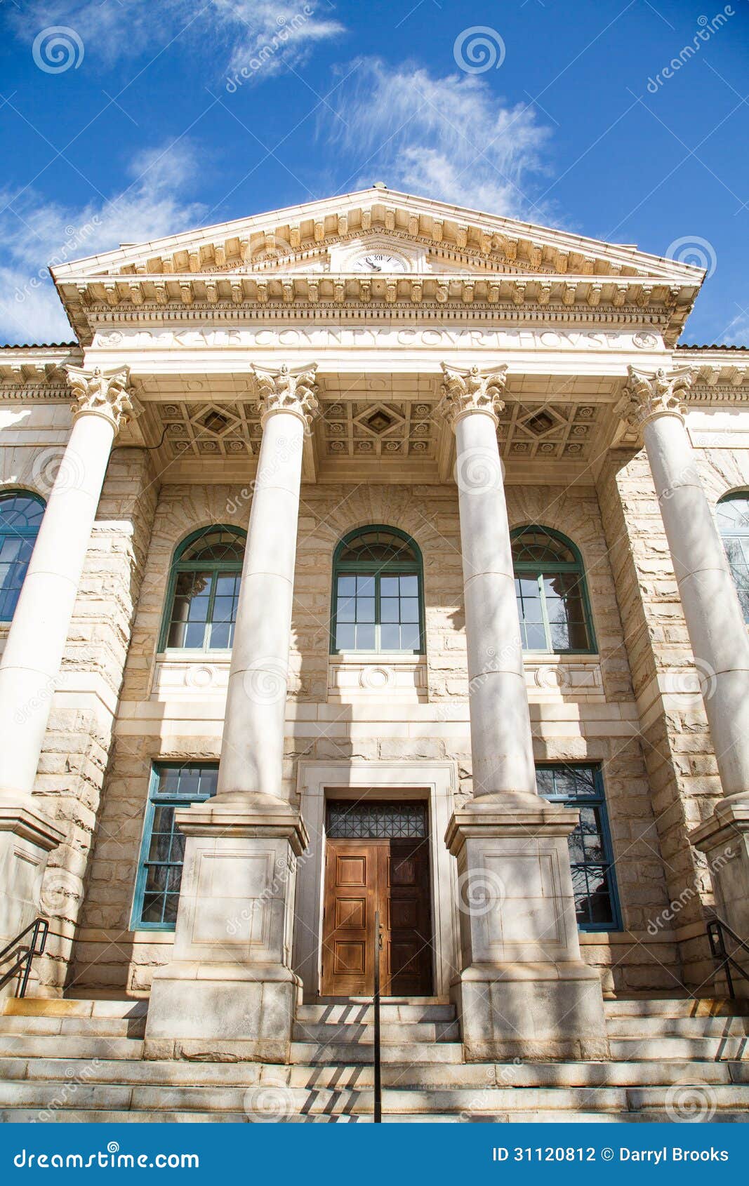 Courthouse Steps Columns