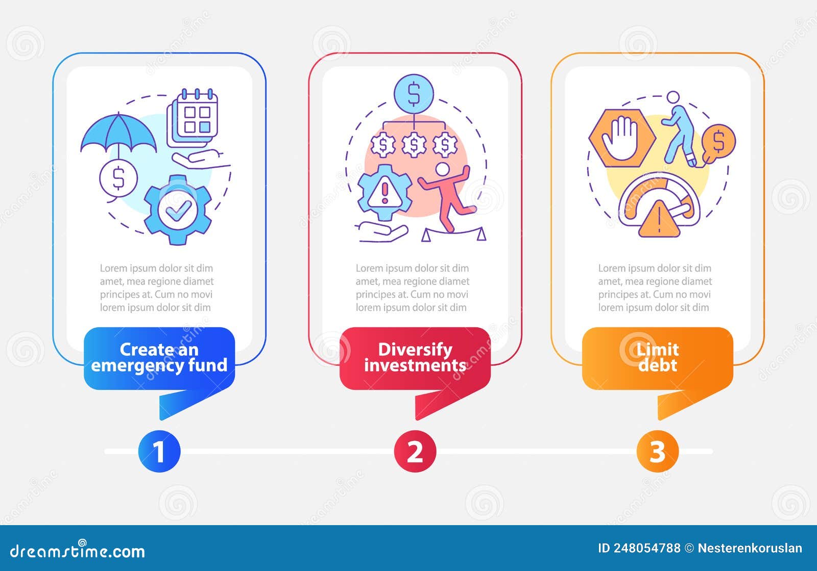 Steps To Risk Management Rectangle Infographic Template Stock Vector ... Steps To Risk Management Rectangle Infographic Template Stock Vector ...