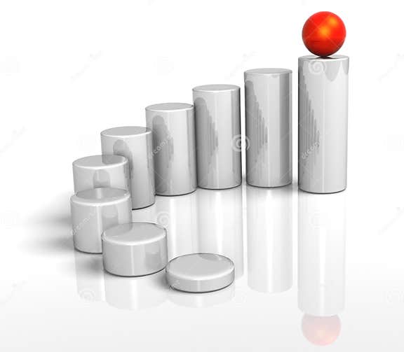 Steps To Success stock illustration. Illustration of winning - 10267586