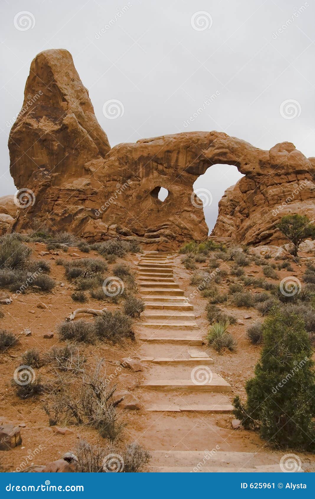 Steps To Turret Arch Royalty-Free Stock Photography | CartoonDealer.com ...