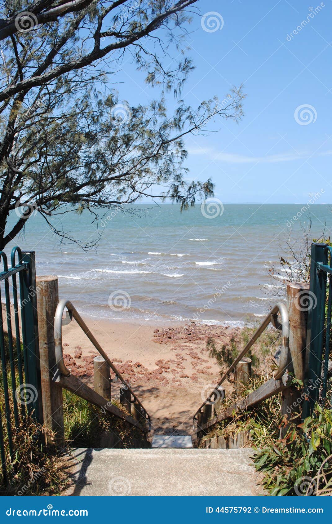 Steps to the Water stock photo. Image of steps, queensland - 44575792