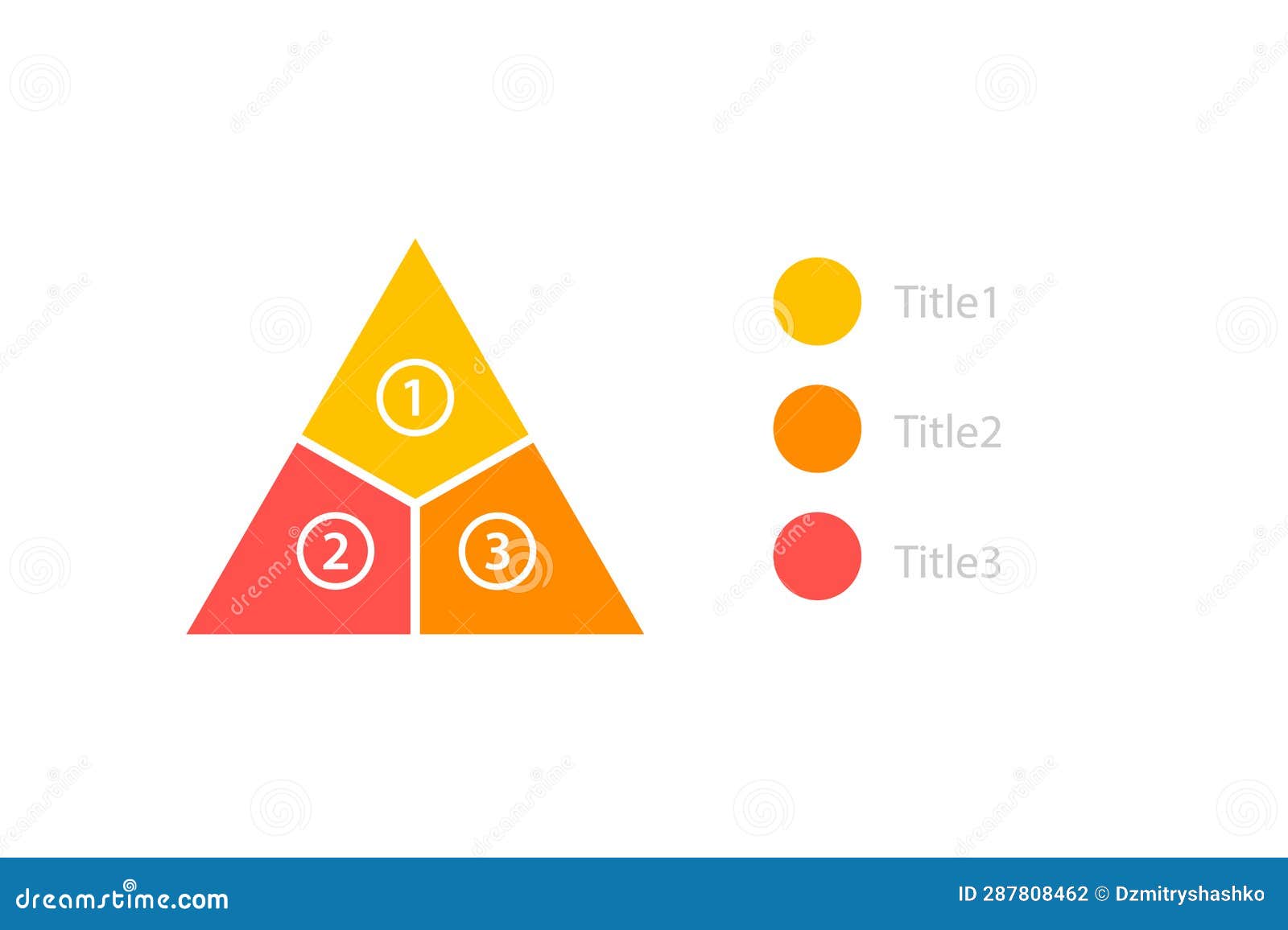 3 Steps Triangle Diagram Icon. Clipart Image Vector Illustration ... 3 Steps Triangle Diagram Icon. Clipart Image Vector Illustration ...