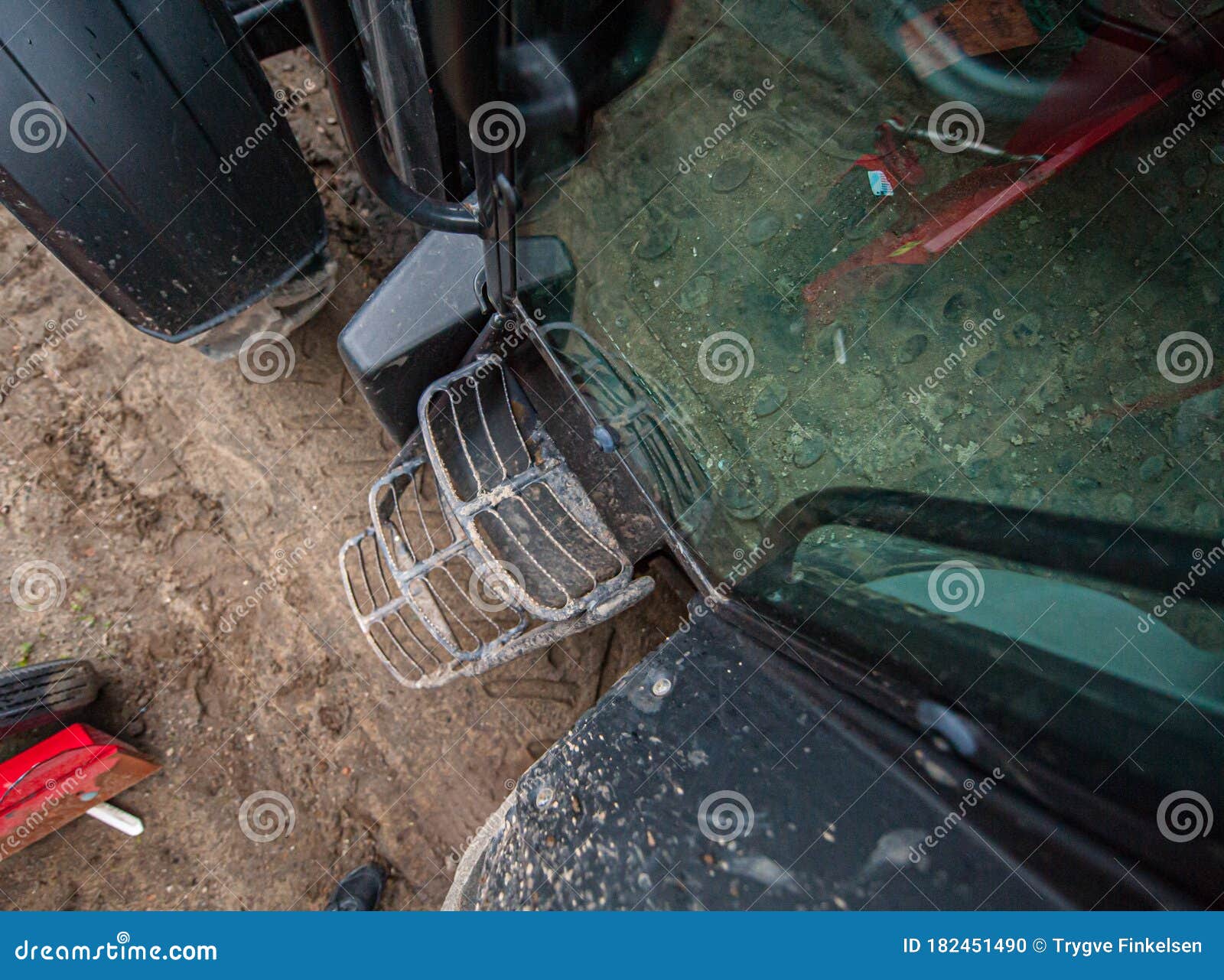 Tractor Steps Ladder Stock Image | CartoonDealer.com #107026855