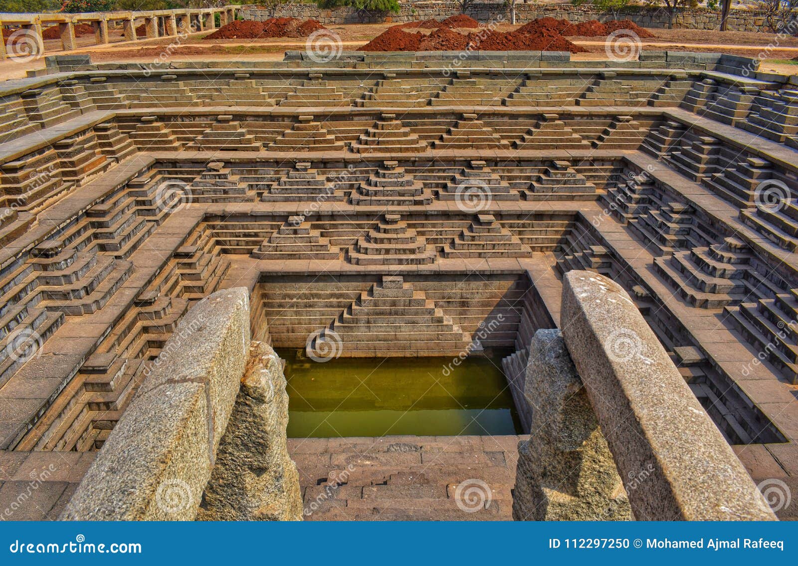 Stepwell stock photo. Image of historic, india, incredibleindia - 112297250