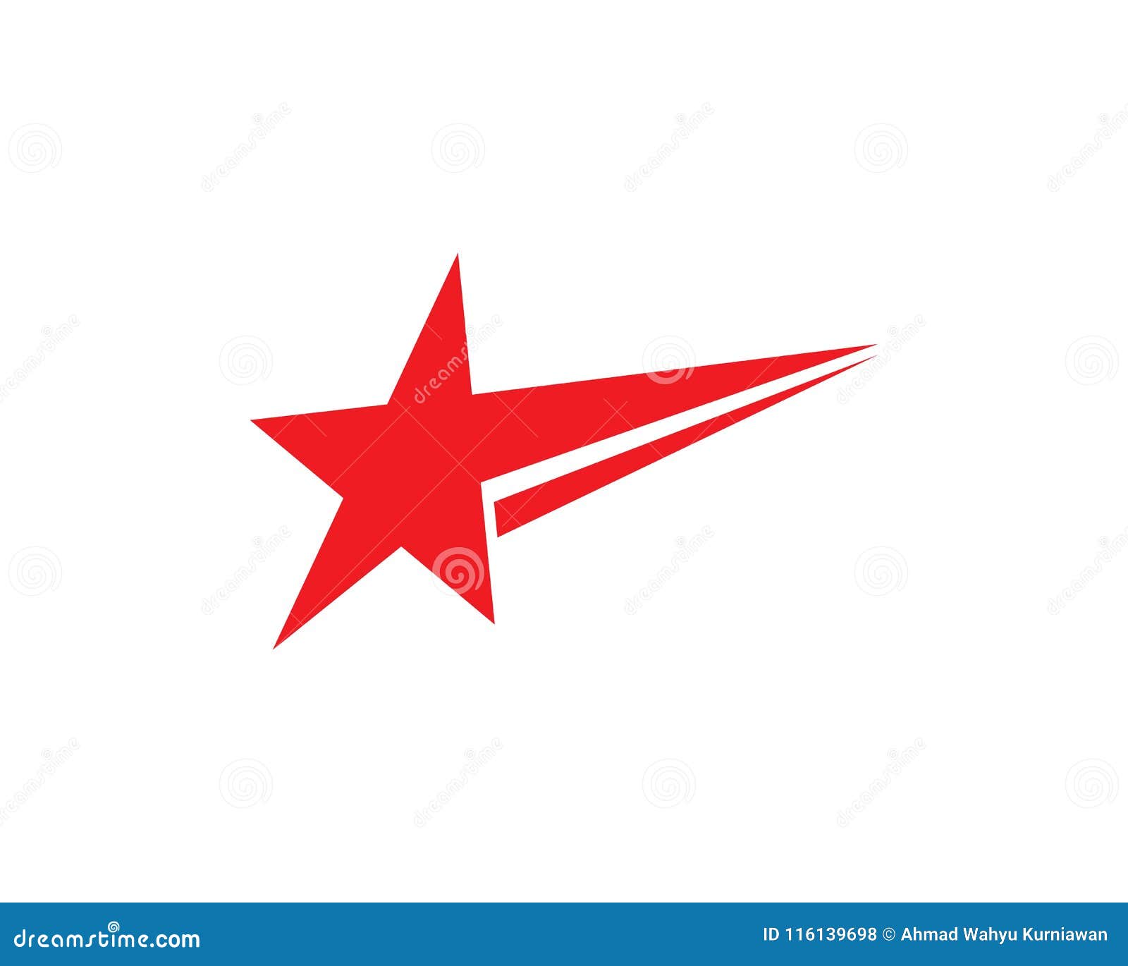 Ster Logo Template vector illustratie. Illustration of idee - 116139698