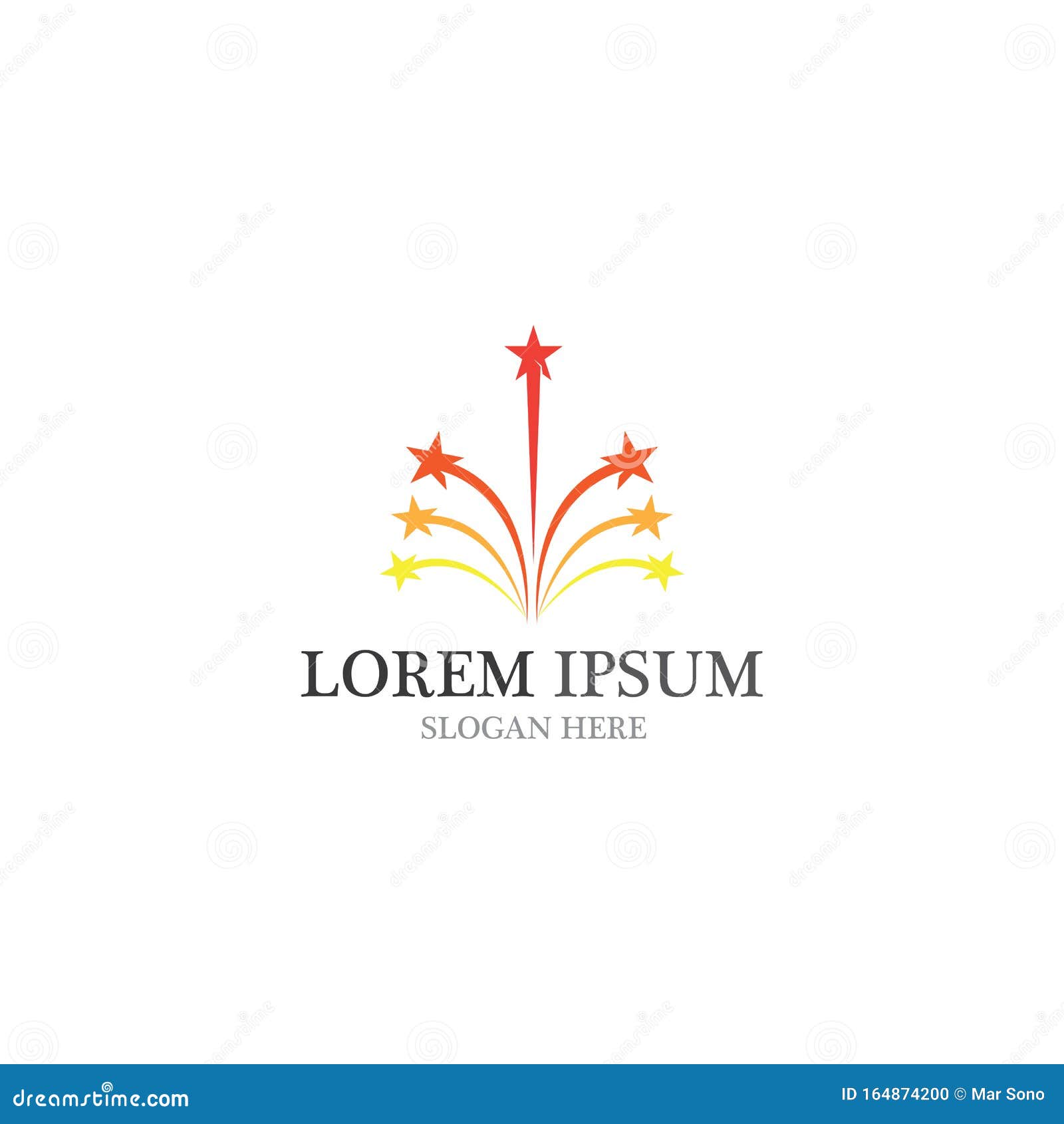 Ster-symbool En -logo En -symbool Vector Illustratie - Illustration of ...