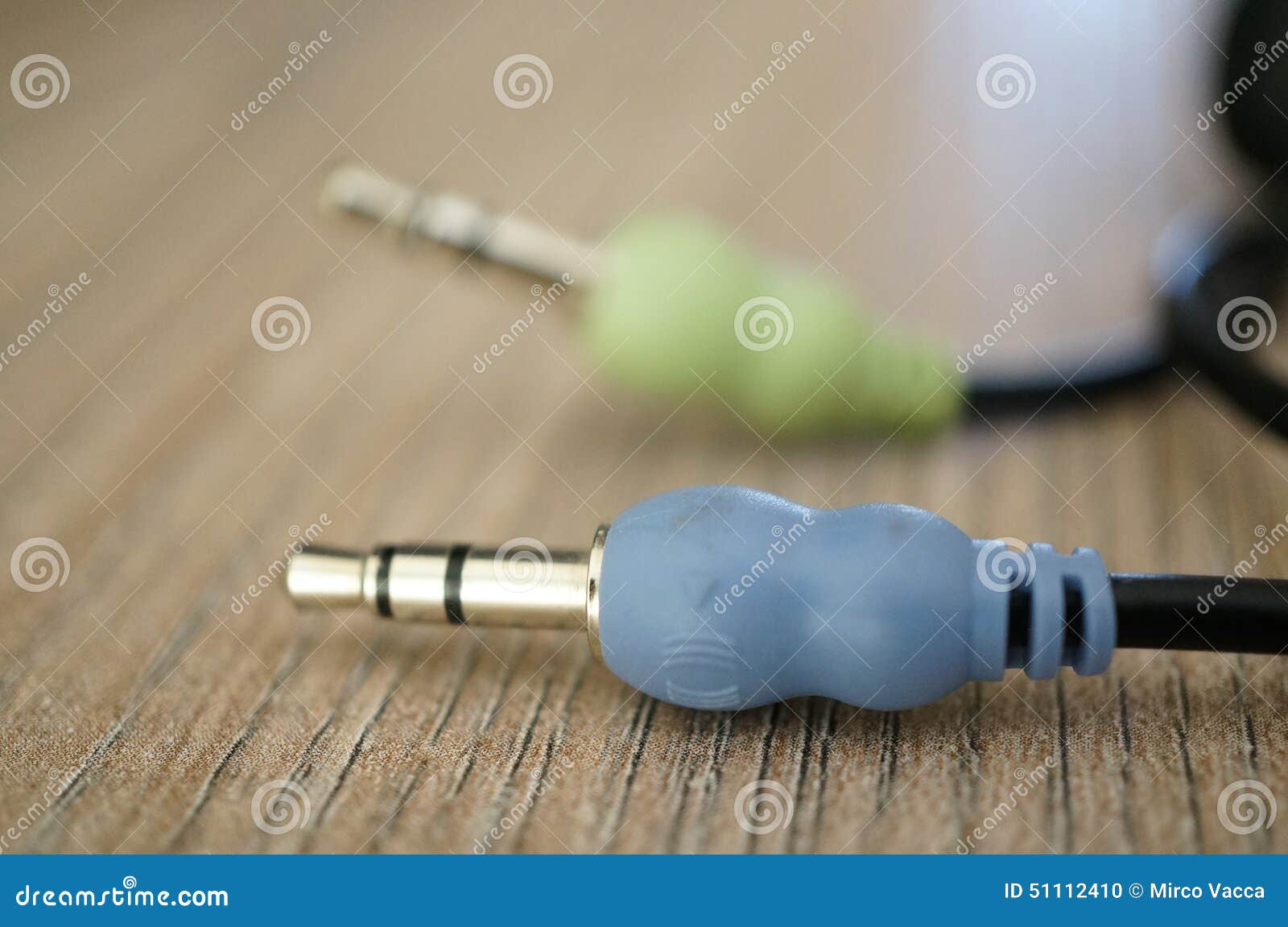 Stereo audio jack stock photo. Image of audio, cable - 51112410
